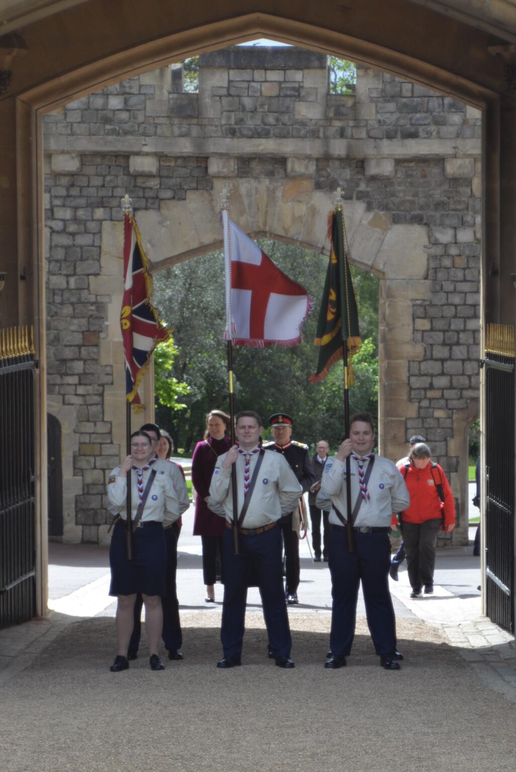 My experiences at Windsor Castle - Scouts Môn